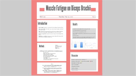 Muscle Fatigue On Biceps Brachii By Audrey Webb On Prezi