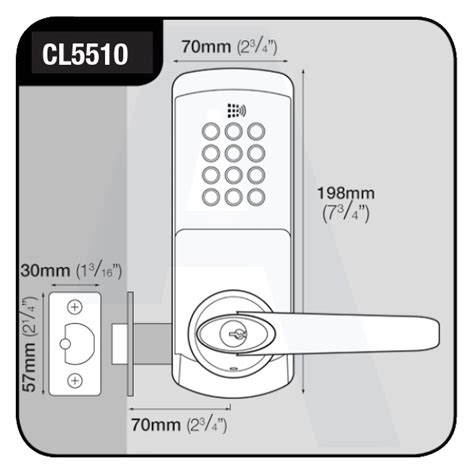 CODELOCK CL5510 Digital Smart Lock With Audit Trail