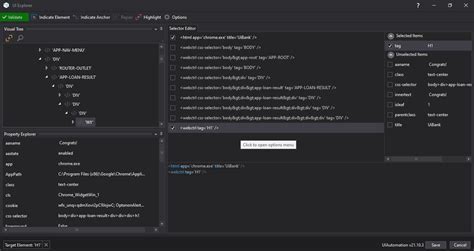 Verify Control Attribute Could Not Find The Ui Element Corresponding