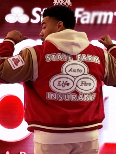 Jake From State Farm Insurance Letterman Jacket Texas Jackets