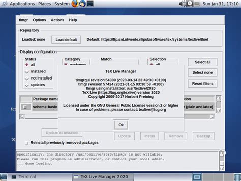 TeX Live Typesetting Software Installation OpenIndiana Docs