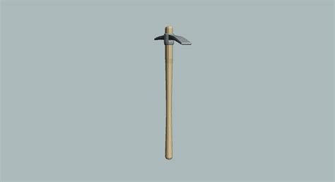 Low Poly Cartoon Pickaxe 3d Model Turbosquid 2025450