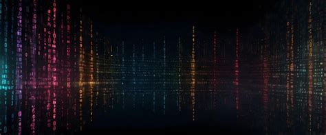 premium photo for advertisement and banner as binary wave a wave of