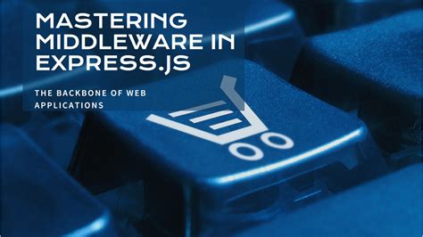 🔥 Mastering Middleware In Expressjs The Backbone Of Web Applications