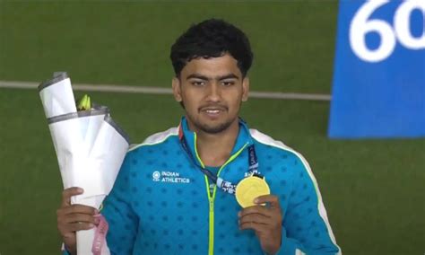 Asian U18 Athletics Cships Himanshu Wins Indias First Ever Javelin Gold Medal