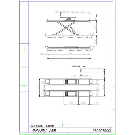 Scissor Lift Rav650n 1 55isi Ravaglioli