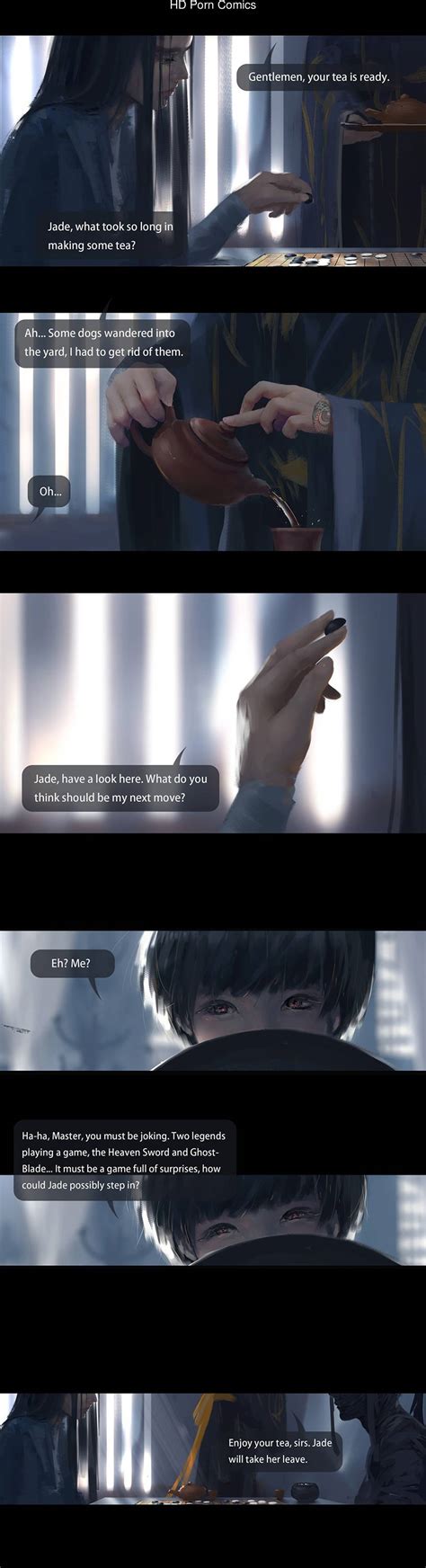 Ghost Blade Bonus Artwork Comic Porn HD Porn Comics