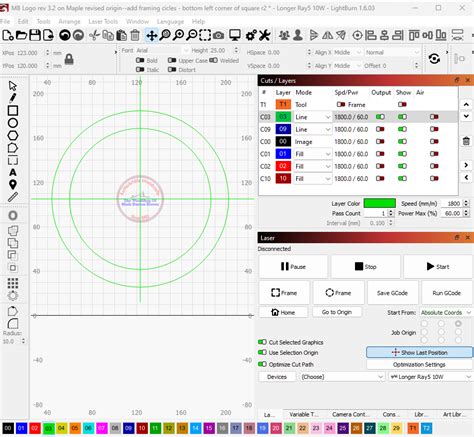 Lightburn 1 6 03 Issue With Burning From A Gc File Lightburn Software Questions Lightburn