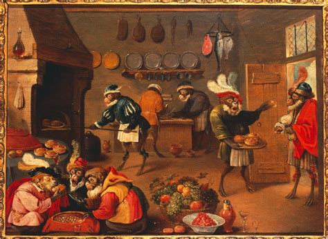 Le Singe Cuisinier David The Younger Tenier