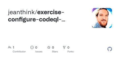 GitHub Jeanthink Exercise Configure Codeql Language Matrix
