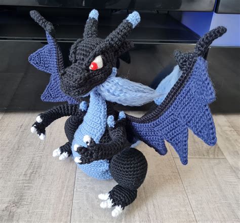 Mega Charizard X Crochet Pattern Etsy Hong Kong