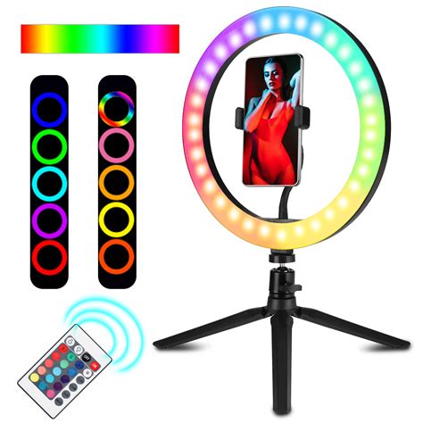 RGB LED Multi Colors Ring Light Rhizmall Pk