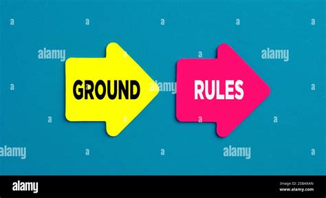 Business Ground Rules Regulation Principles And Procedures To Follow The Word Ground Rules On