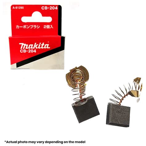 Makita Cb 204 Genuine Carbon Brushes 204 Khm Megatools Corp