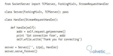 Python Múltiples Conexiones Solvetic