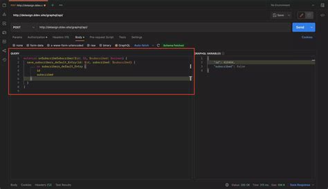 How To Make A Graphql Mutation Query That Edits An Entry In Craft Cms