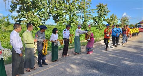 ရွှေတောင်မြို့နယ်တွင် ပဲခူးတိုင်းဒေသကြီးအစိုးရအဖွဲ့ဝန်ကြီးချုပ်ဖလား ၆
