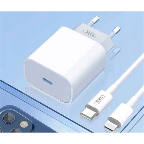 Xo L77 Usb C Lader 20w Lightning Usb C Kabel 1xusb C Hvid 69 Dkk