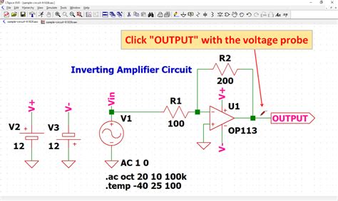 LTspice Temperature Analysis Temp Spiceman