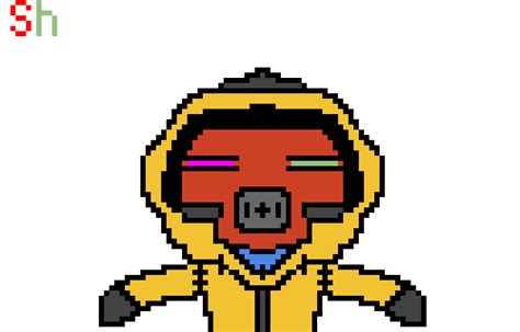 Gaz As A Marketable Plush Toy Pixel Art