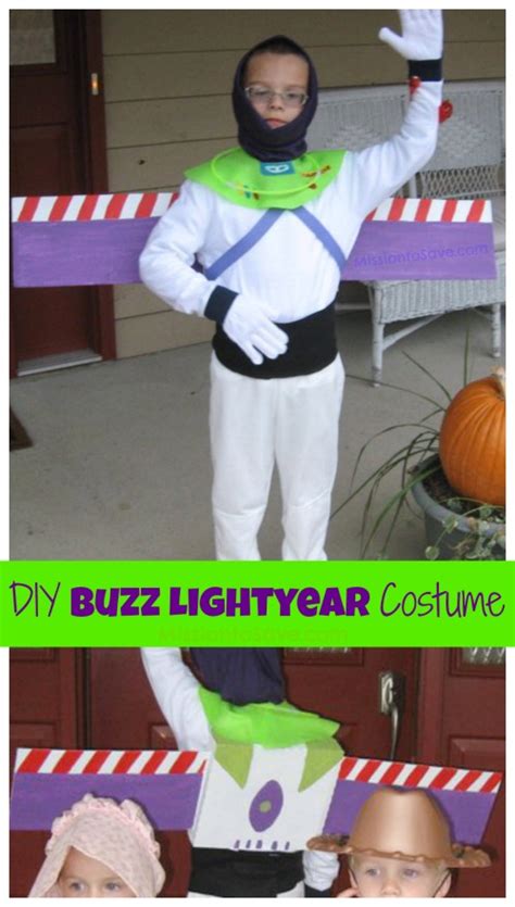 Diy Buzz Lightyear Costume Mission To Save