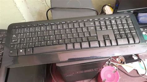 Teclado Sem Fio Microsoft Wireless 800 Periféricos E Acessórios De Computador Vila Souza