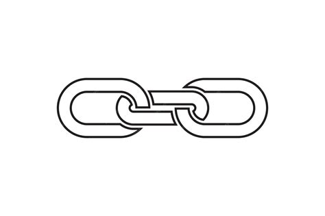 Premium Vector Chain Link Icon Connection Sign Vector Illustration