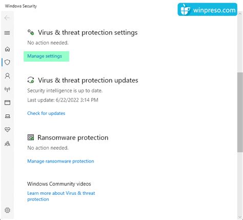 Cara Mematikan Antivirus Windows 11 Rintik Sedu