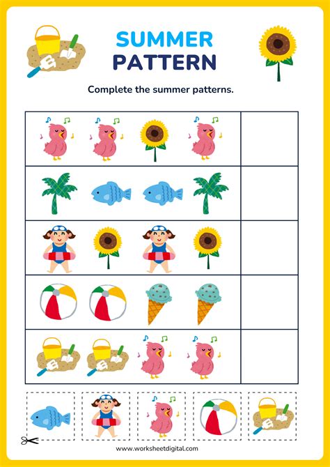 Summer Themed Math Worksheets Summer Ice Cream Math Worksheets 123
