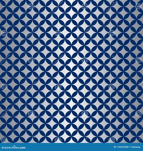 Seamless Overlapping Circle Pattern Background Stock Illustration Illustration Of Greeting