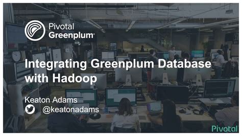 Integrating The Greenplum Database With Hadoop Youtube