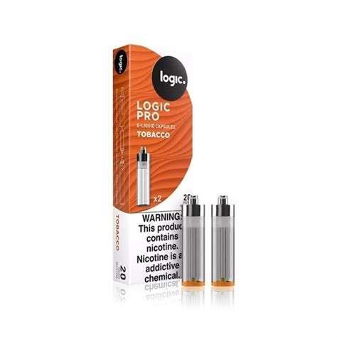 Logic Pro Capsules Tobacco Same Day Shipping Buypodsnowcom