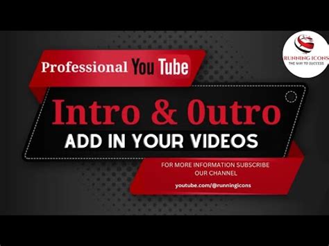 How To Add Intro And Outro In Youtube Video How To Create Intro Outro In Canva Canva