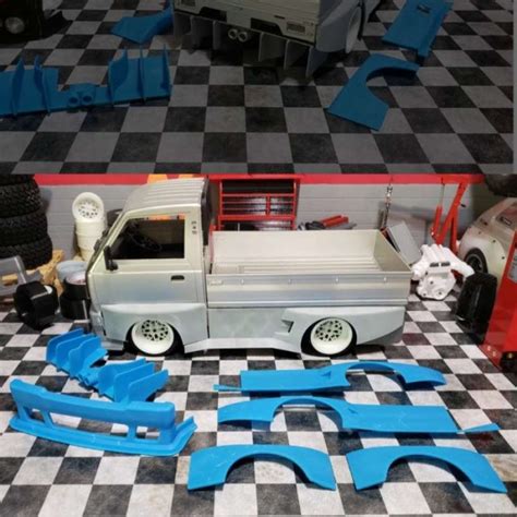 Promo Ready Wpl D12 Bodykit Wpl D12 Body Kit R3design Multicolor Diskon 23 Di Seller