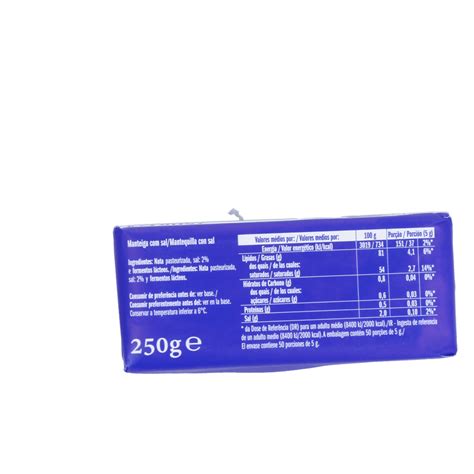 Manteiga Com Sal Primor 250g Compre No 360hyper 360hyper O Seu
