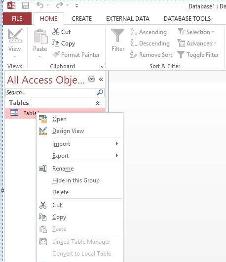 How To Create Primary Key In Access Database Mindstick