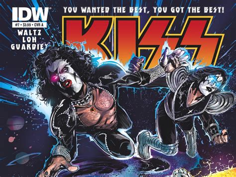 Download Comic Kiss Band Hd Wallpaper 2063x1547 Wallpaper Abyss