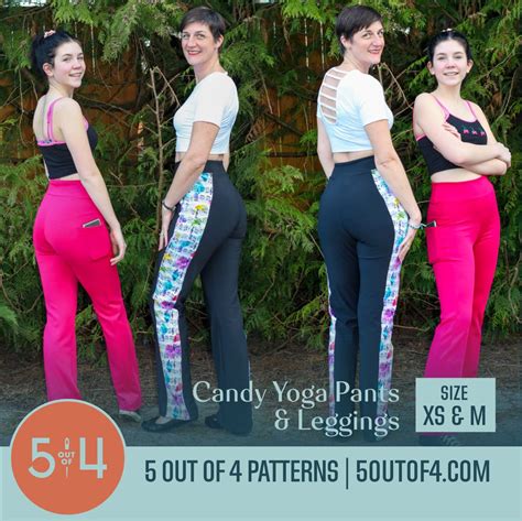 Candy Yoga Pants And Leggings 5 Out Of 4 Patterns