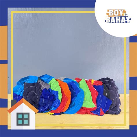 Round Rags Bilog Na Basahan Cleaning Cloths Assorted Colors Shopee Philippines