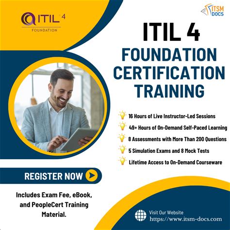 Itil® 4 Foundation Certification Training Itsm Docs Itsm Documents And Templates
