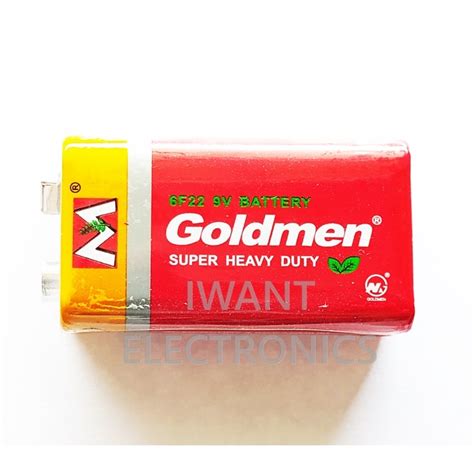 Jual Baterai V Battery V Batu Baterai V Baterai Kotak Volt Batteray Volt Goldmen Shopee