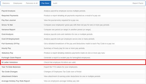 Ni Letter Validation