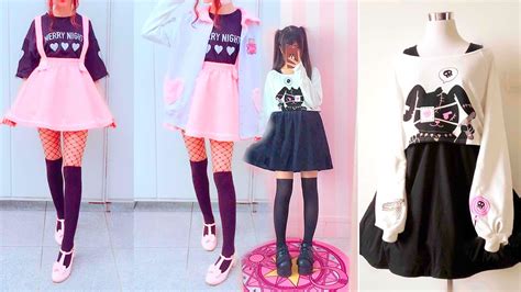 Ropa Kawaii Para Niñas Mujer Cute Harajuku ‿