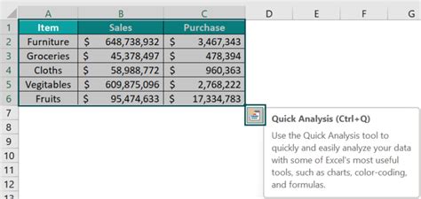 Quick Analysis Tools In Excel Where Is It Examples How To Use