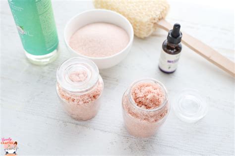 Pink Himalayan Salt Scrub Diy Beauty Crafter