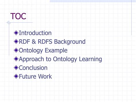 Ppt Learning Ontologies From Rdf Annotations Powerpoint Presentation Id 4768862