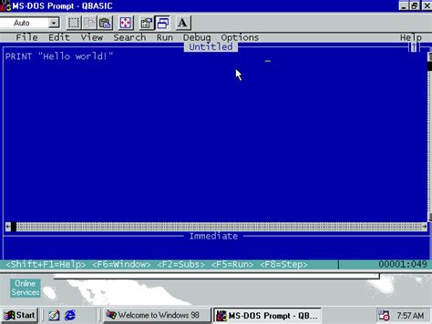 Qbasic Games Code How To Create A Game In Qbasic Jaxon Bischof
