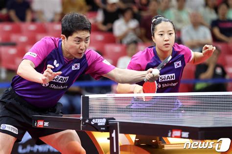 탁구 혼합복식 임종훈 신유빈 올림픽 2번 시드 놓쳤다