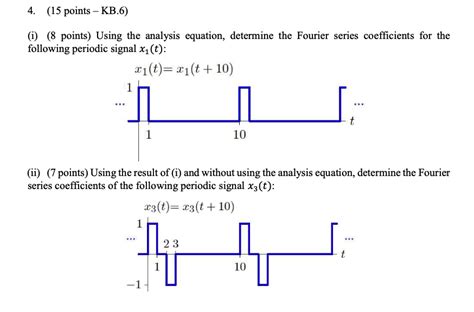 Solved I 8 Points Using The Analysis Equation Determine