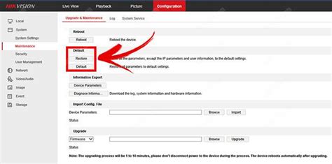 How To Reset A Hikvision Camera Back To Factory Defaults Learn CCTV